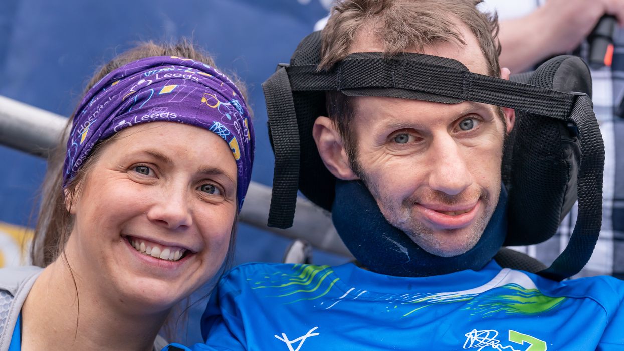 Rob Burrow’s widow to run London Marathon in tribute to husband