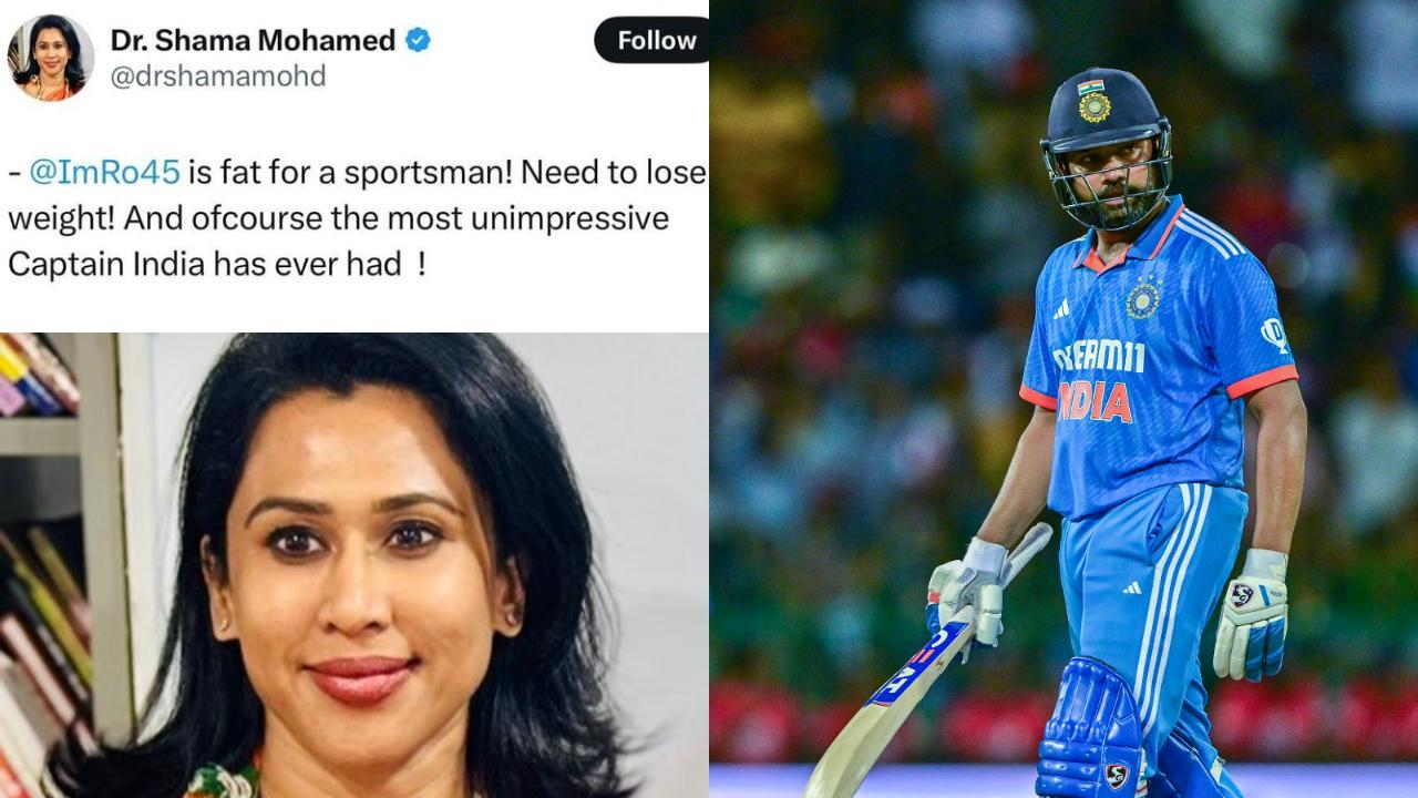 Shama Mohamed’s jibe at Rohit Sharma fuels another Congress-cricket ...