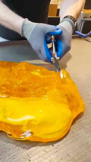 Big Yellow Candy candymaking