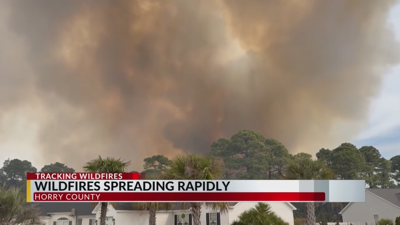 News 13 Now wildfire team coverage