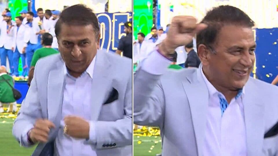 Viral video: Sunil Gavaskar breaks into happy dance after India wins ...