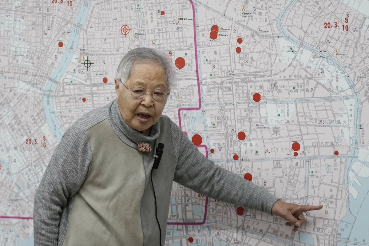 Survivors want compensation for US firebombing of Tokyo in 1945