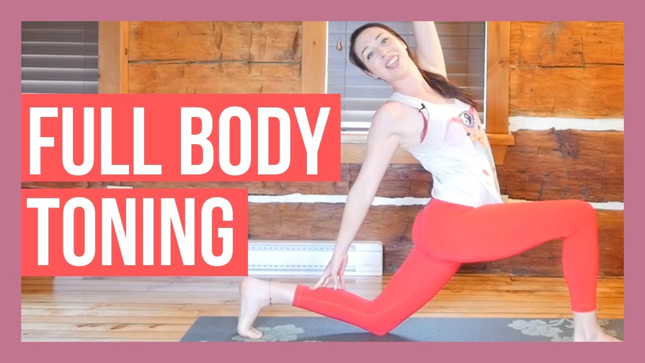 45 Min Intermediate Vinyasa Yoga – Full Body Toning Flow