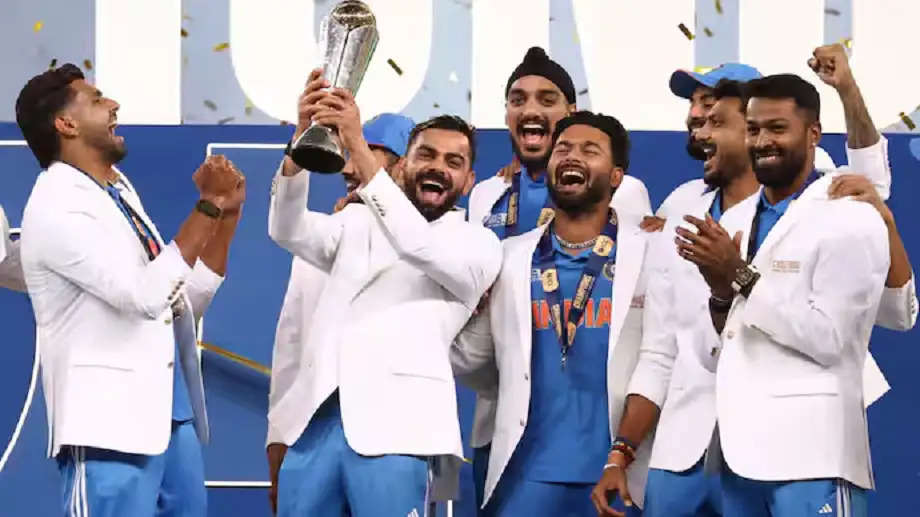 Team India received white coat before lifting Champions Trophy, know ...
