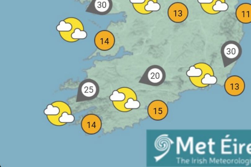 Cork Weather: Met Éireann's latest forecast points to big swing in ...