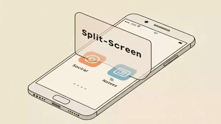 Android Update: This is how you can use split-screen on Android phones, your productivity will ...
