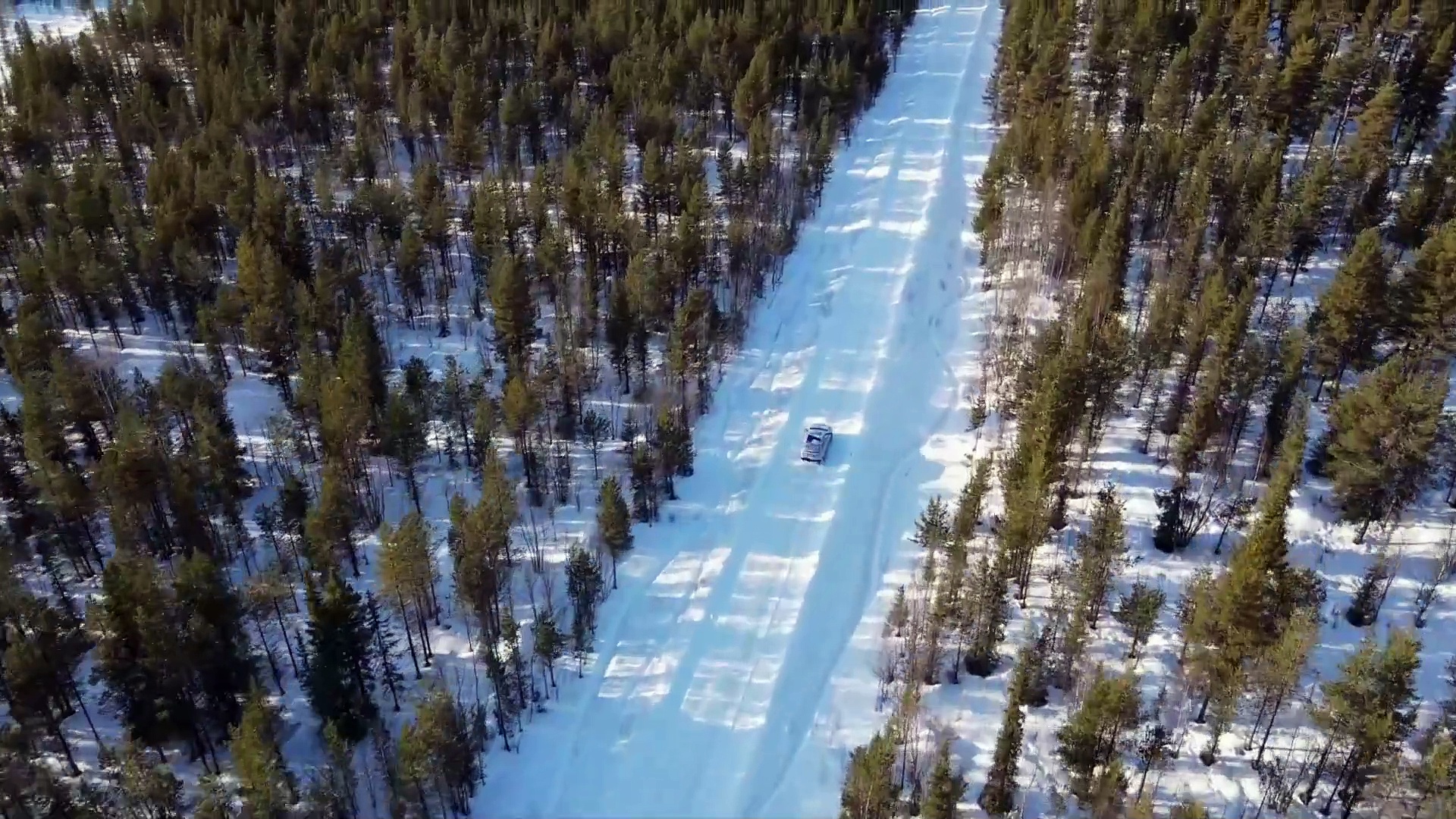 Alpine A390 - Cold tests Kiruna - Driving Video