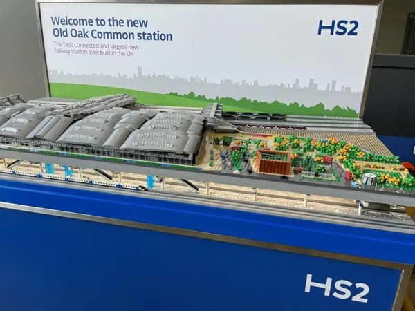 HS2 spends £20,000 on Lego model of west London station