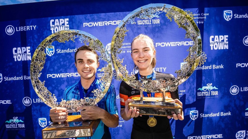 Tyler Lange and Pia Grünewald claim Cape Town Cycle Tour titles