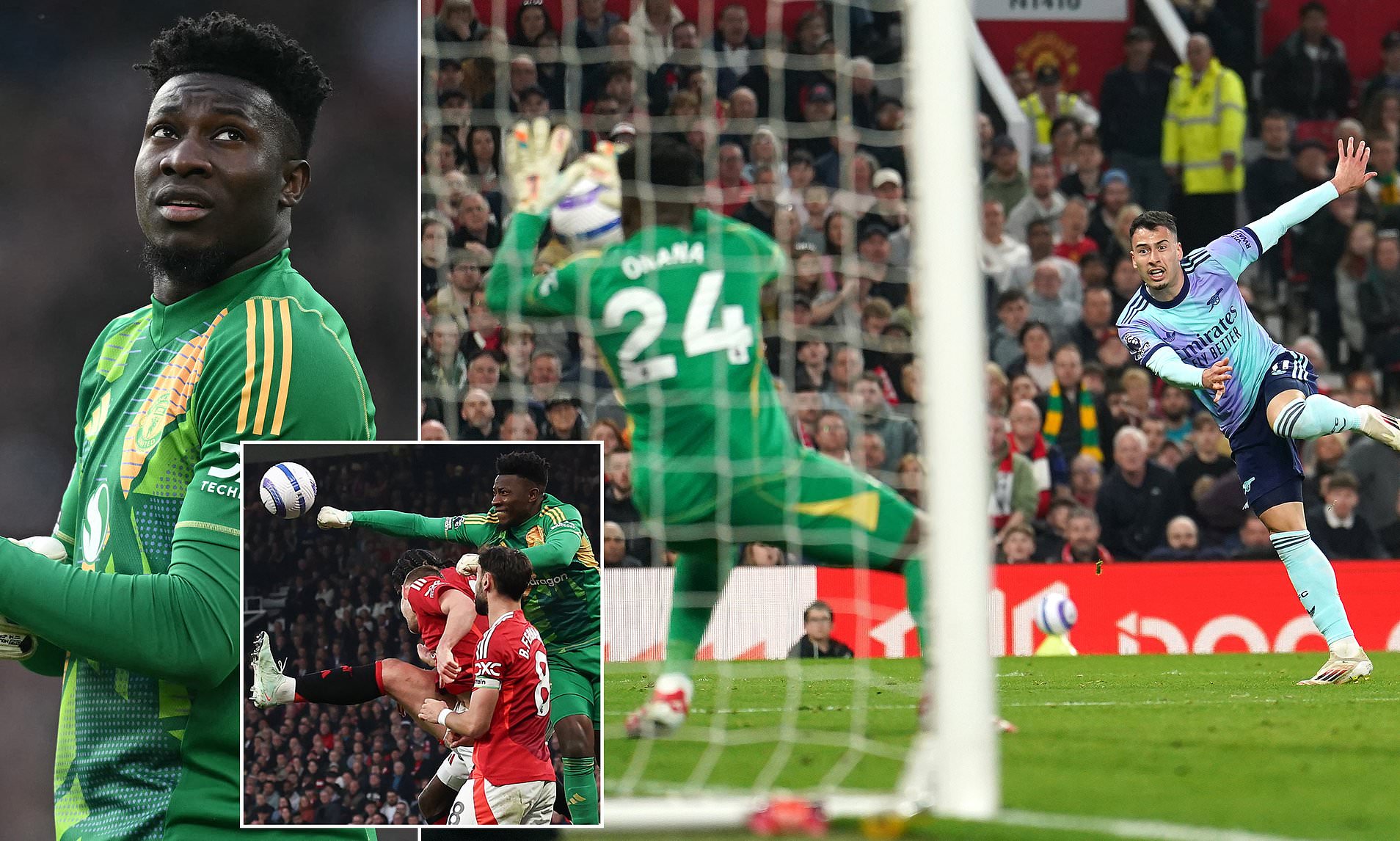 Why Man United should be grateful for Andre Onana after Arsenal draw - and the area he's most ...