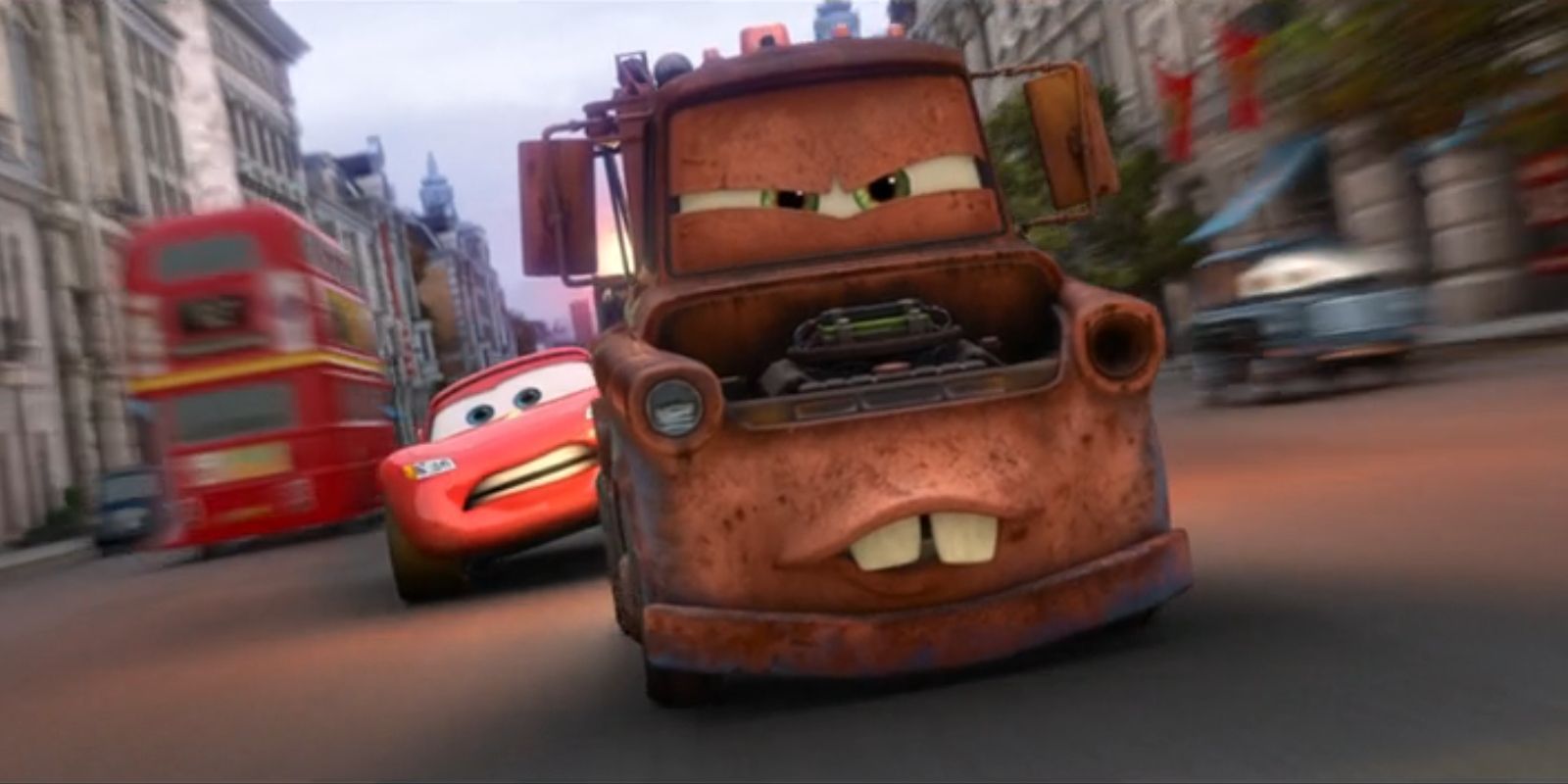 Mater Is Tip Towing Around Radiator Springs With a New 'Cars' Iron ...
