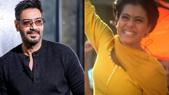 Ajay Devgn ‘flexes’ Kajol’s K3G scene to show ‘ghar ka maahol’ after ...