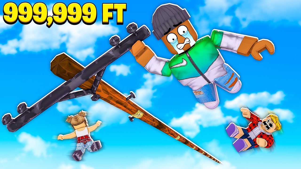 Climbing 999,999 feet: Roblox obby challenge