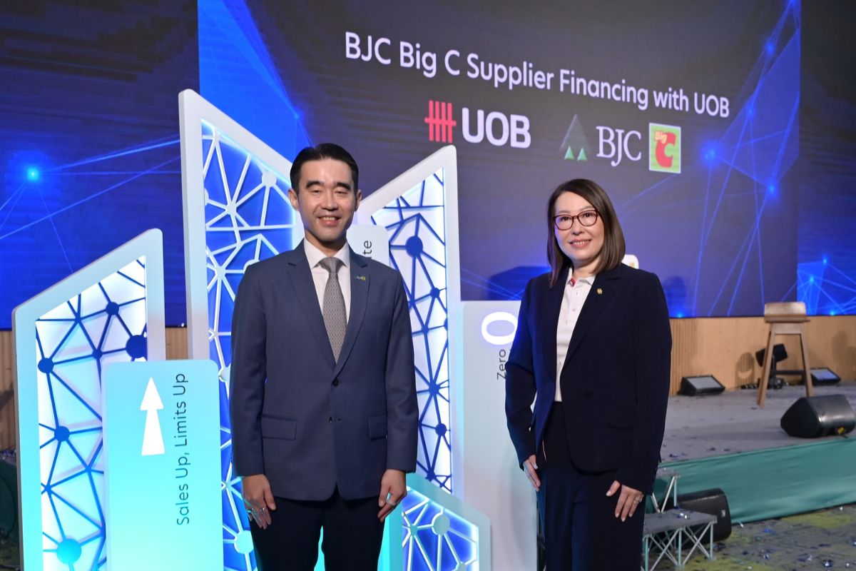 ยูโอบี เปิดตัว “Supplier Financing“ ช่วยบริหารกระแสเงินสด ของ BJC-Big C