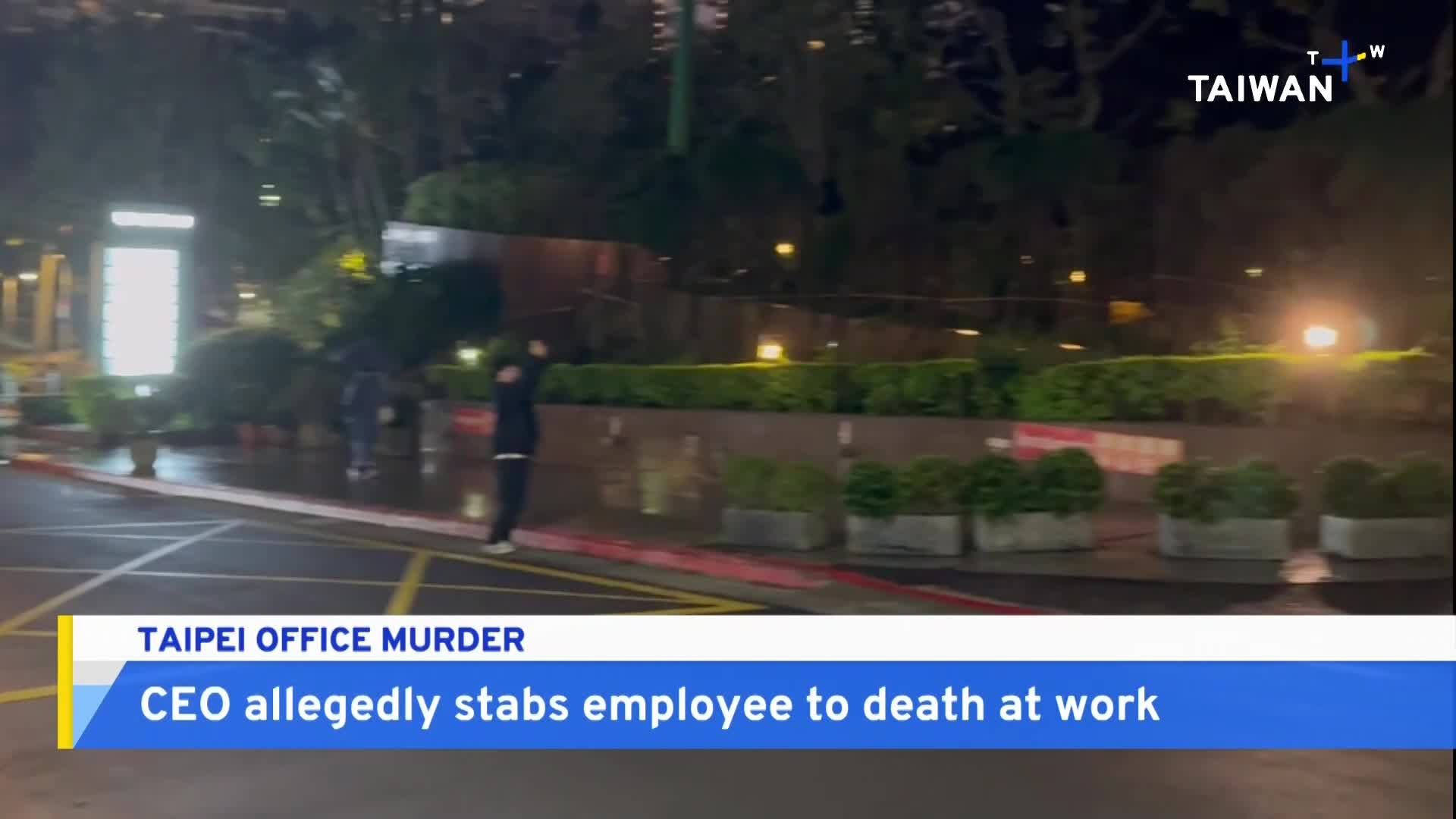 Tech Exec Allegedly Stabbed to Death by Boss in Taipei Office ...