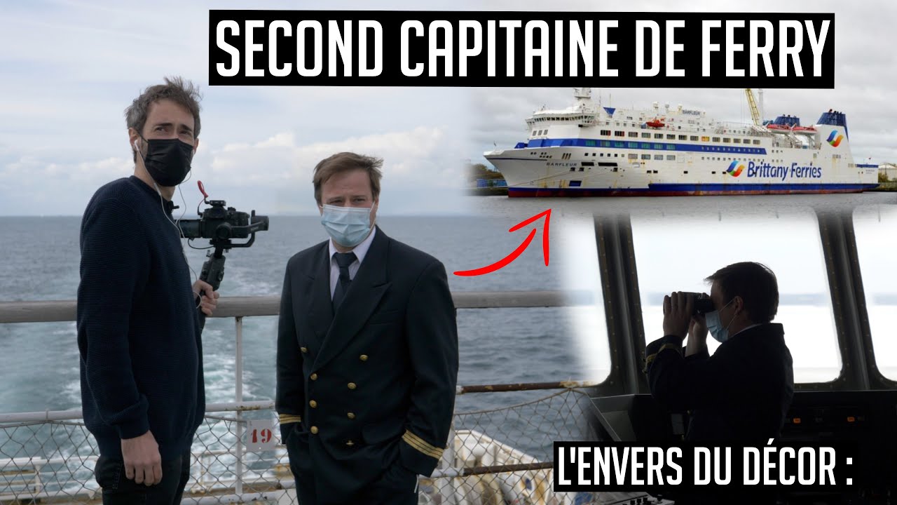 Une journée avec un second capitaine de ferry - Découverte métier