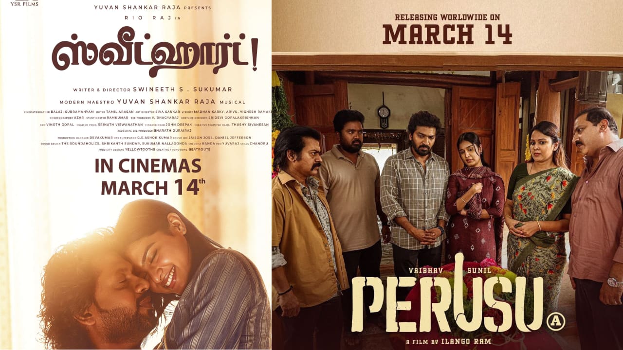 Sweetheart to Perusu: 10 Tamil movies releasing on March 14; Check FULL ...