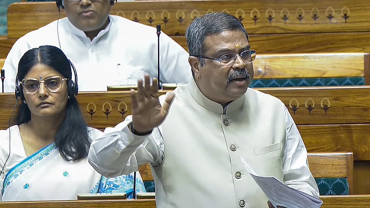 NEP row: NSUI protests over Pradhan’s remark on DMK MPs