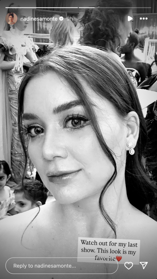 'I still can't believe it': Nadine Samonte stuns on Paris Fashion Week ...