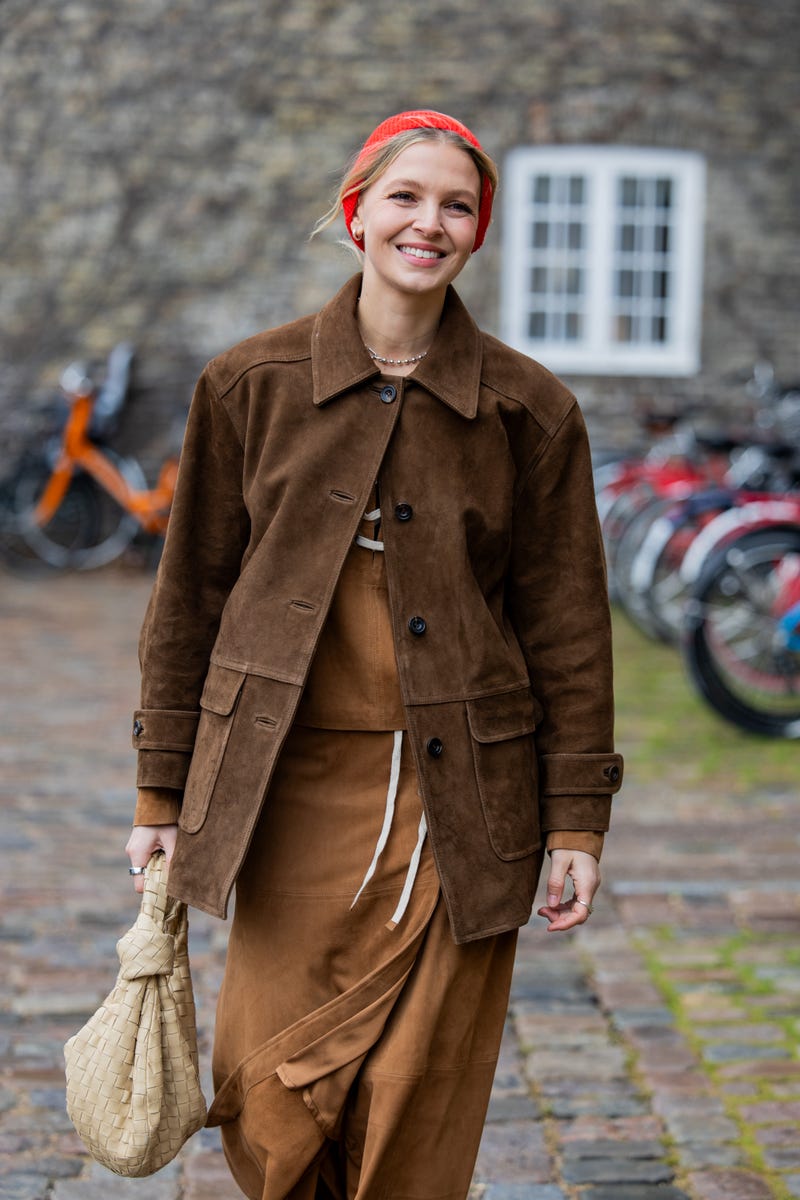 It's all about the suede jacket this spring – these are the coolest ...