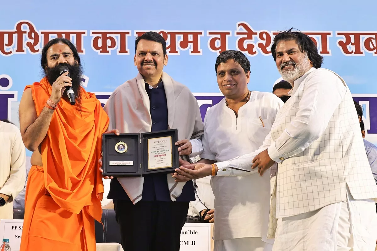 “Farmers are our backbone”: Acharya Balkrishna at Patanjali’s orange ...