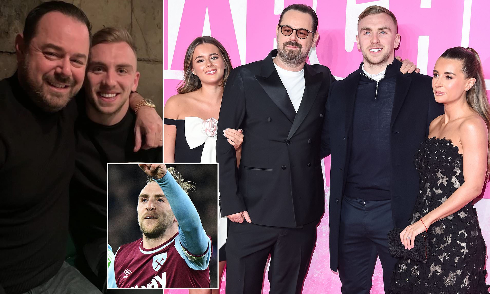 Danny Dyer gives son-in-law-to-be Jarrod Bowen permission to join two ...