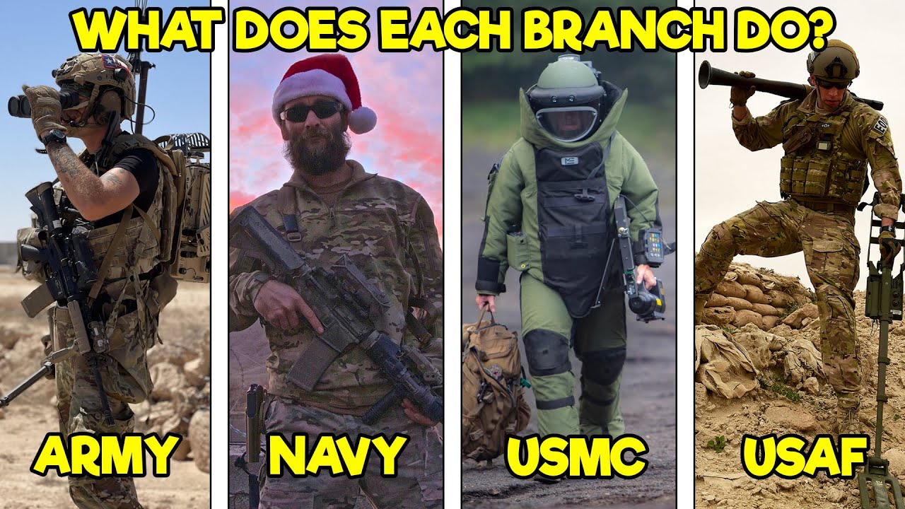 WHY DOES EVERY MILITARY BRANCH HAVE EOD? (EXPLOSIVE ORDNANCE DISPOSAL)