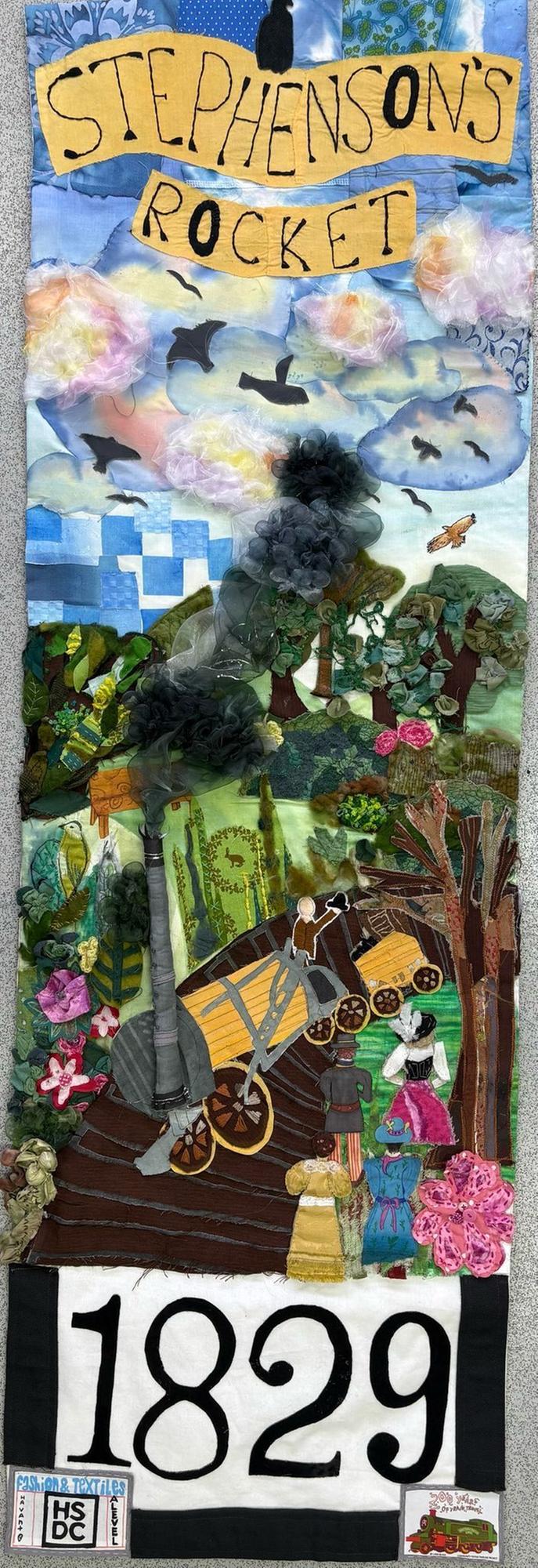 HSDC Havant Textile Students Work With Watercress Line To Celebrate ...