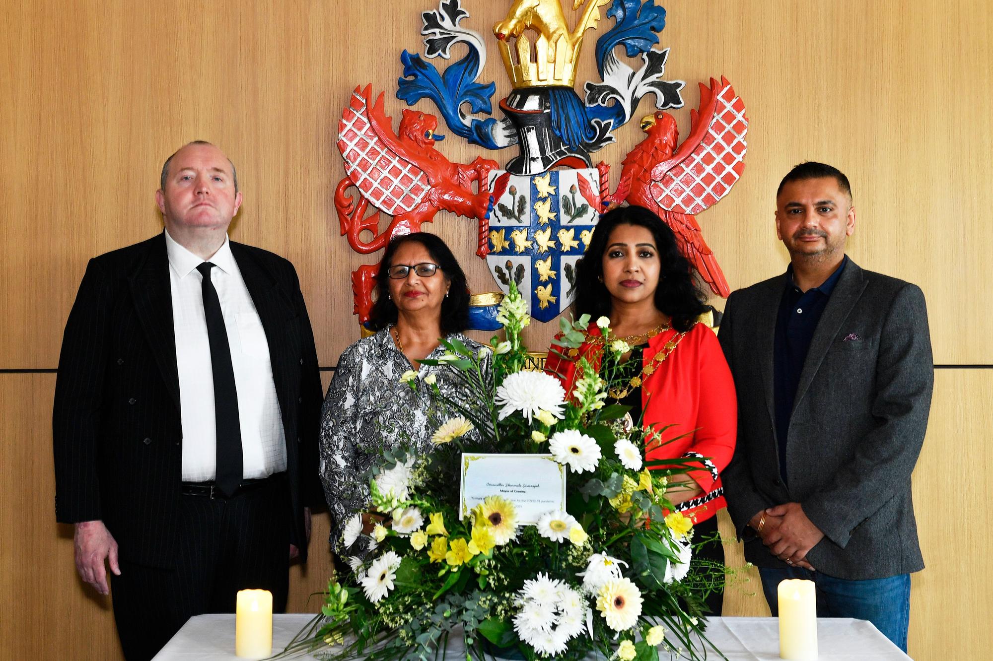 Crawley Borough Council marks the National Day of Reflection for the ...