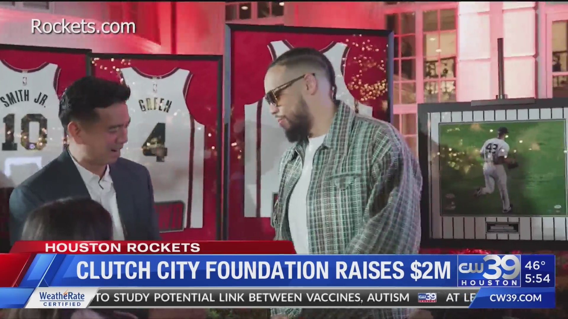 Houston Rockets' Clutch City Foundation Gala Raises $2 Million | CW39 ...
