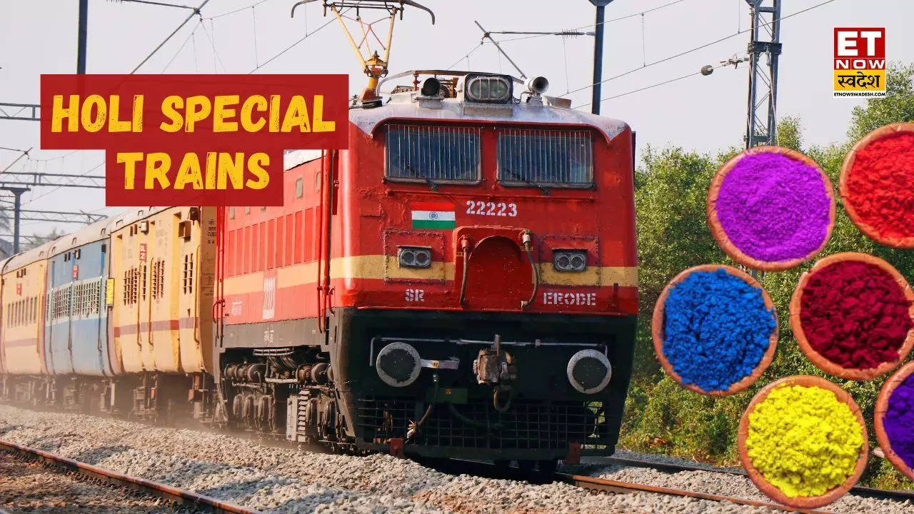 Holi Special Trains: यहां से चलेंगी 62 ट्रेनें, टिकटों की बुकिंग शुरू - चेक करें Route, Time ...