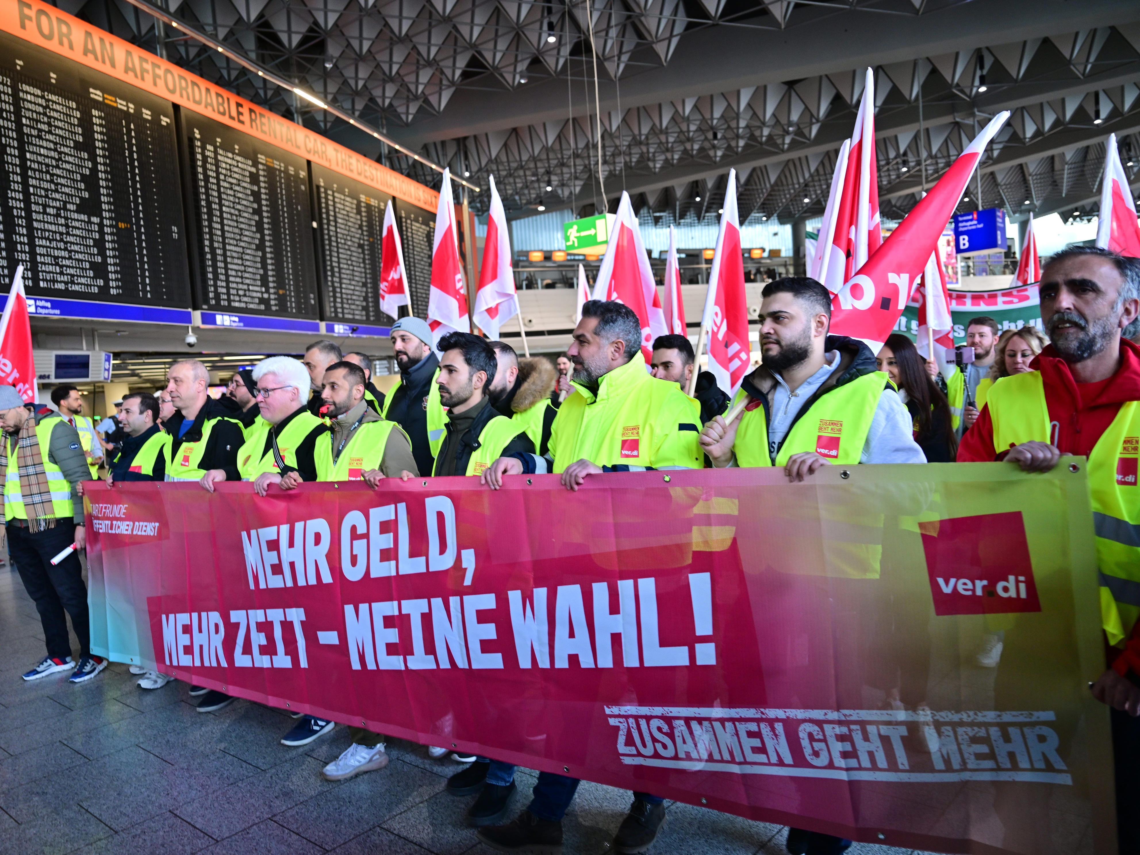 You can forget taking a flight to Germany today