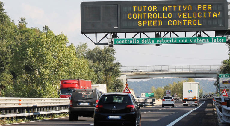Tutor, dove sono e come funzionano i nuovi modelli in 26 tratte autostradali : dai sorpassi dei ...