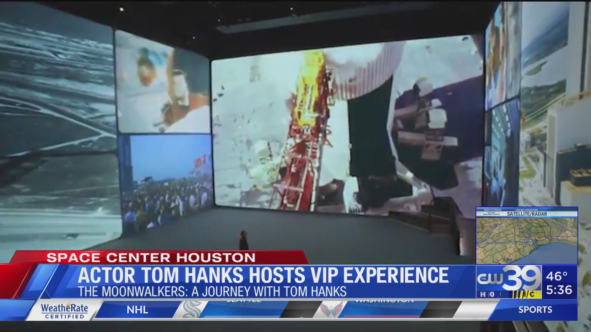 Tom Hanks to premiere immersive space film at Space Center Houston ...