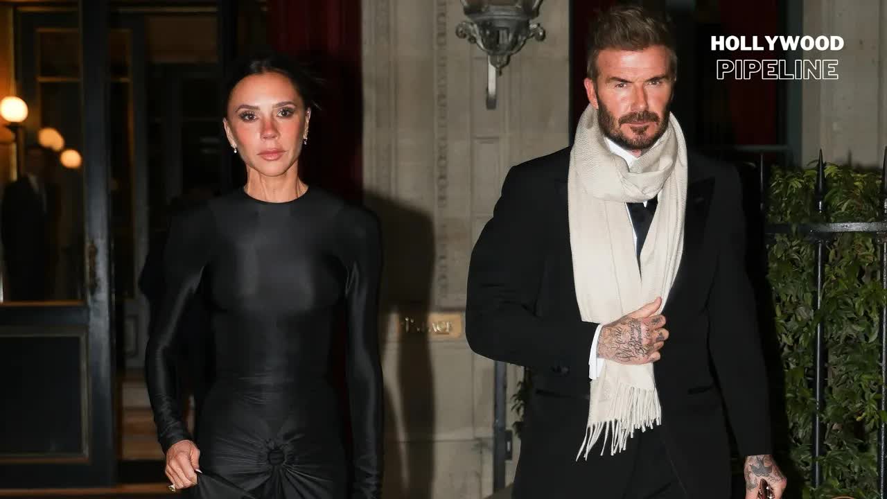 David & Victoria Beckham in Paris: Couple Spotted at Night Out