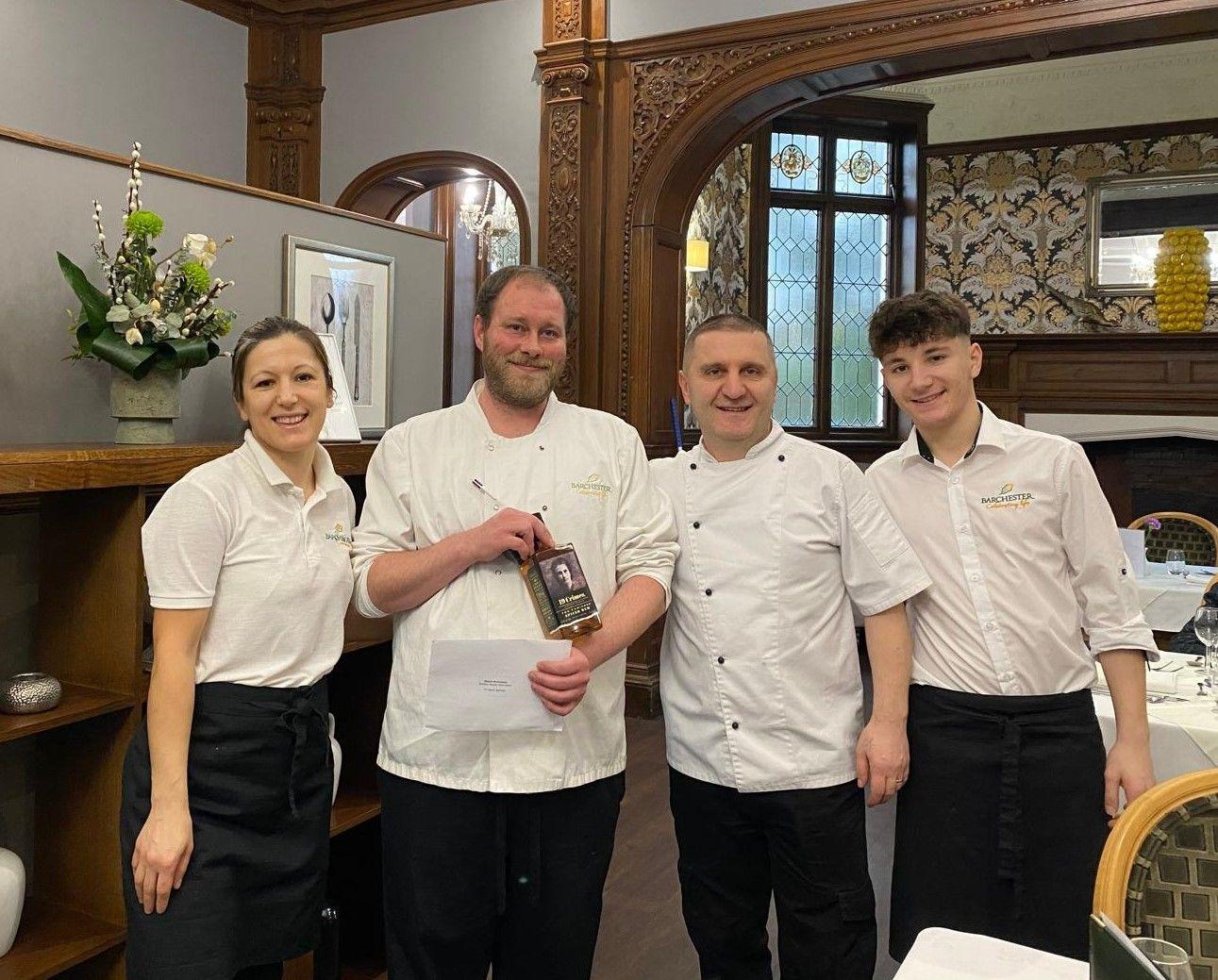 Care home celebrates chef Shaun's 15 years of service