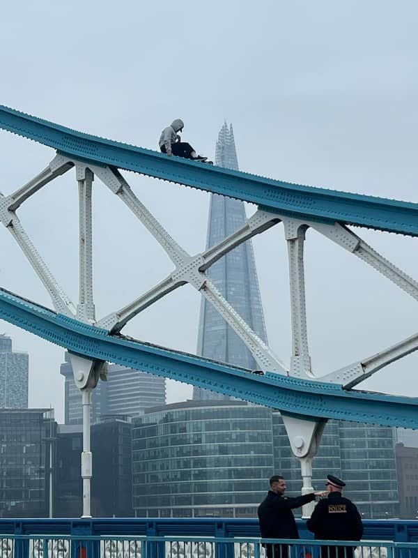 London travel news LIVE: Tower Bridge reopens after man scales Thames ...