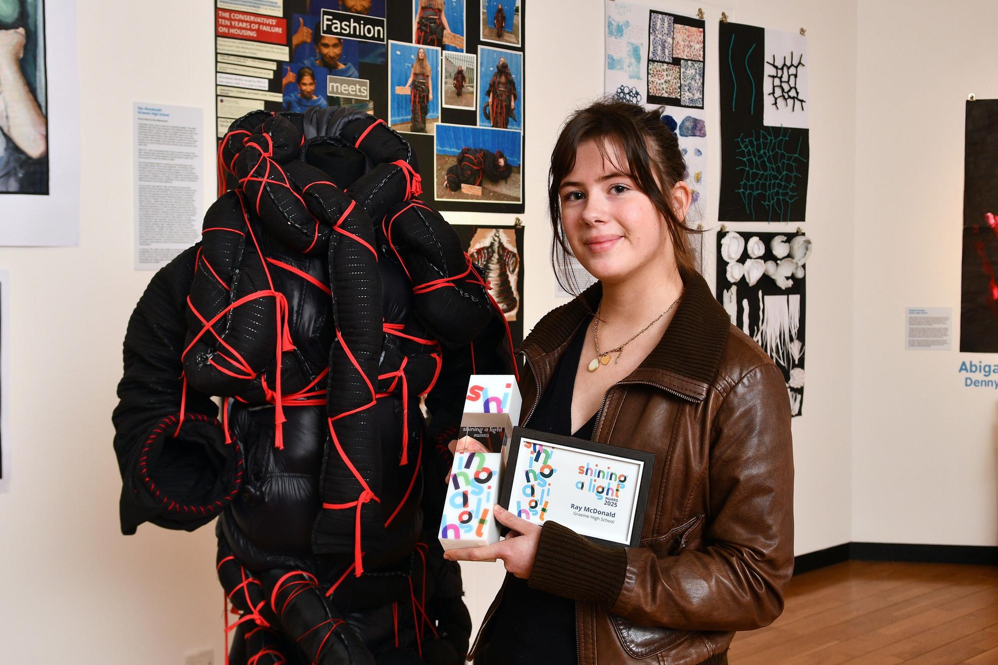 Shining a Light on the work of Falkirk Council art and design pupils in ...