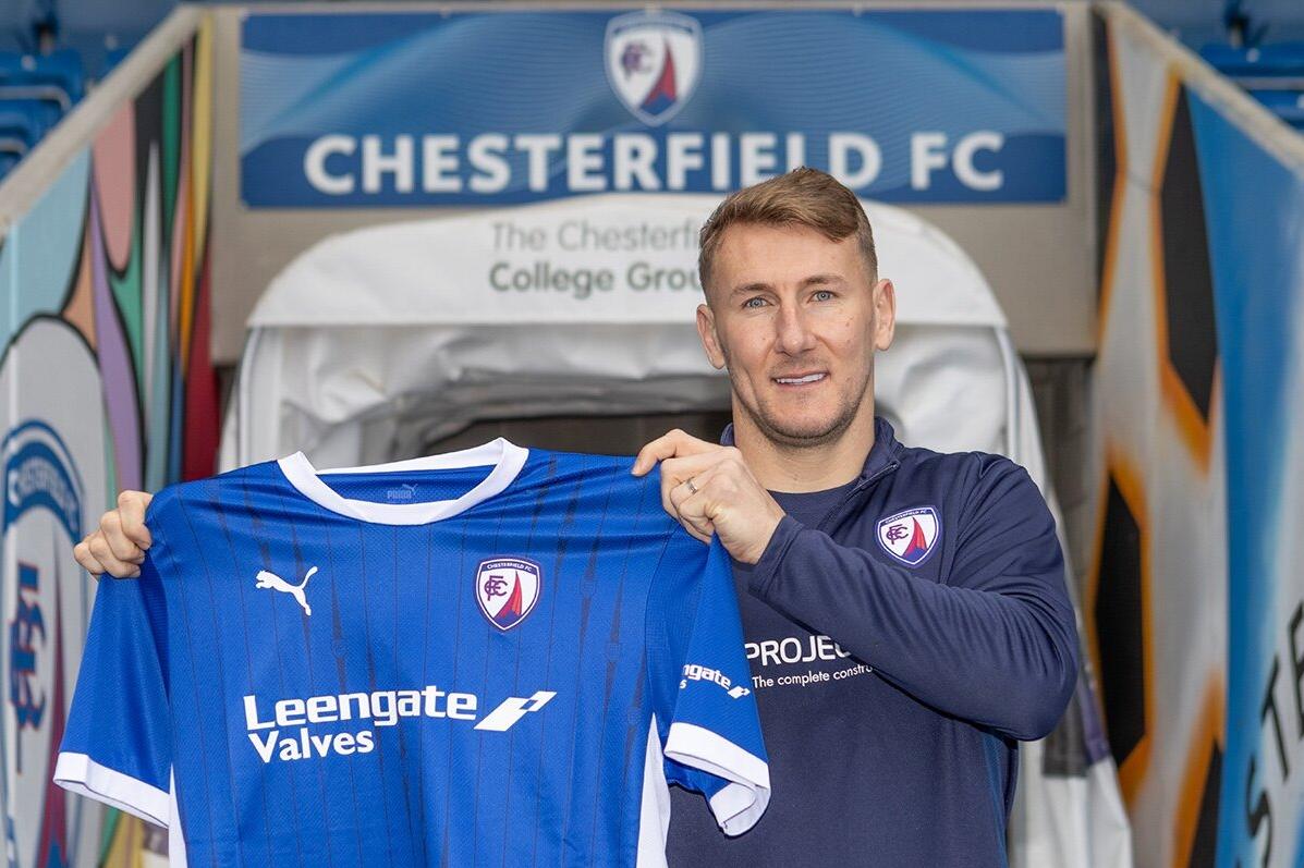 Chesterfield defender steps up recovery after move from Blackburn Rovers
