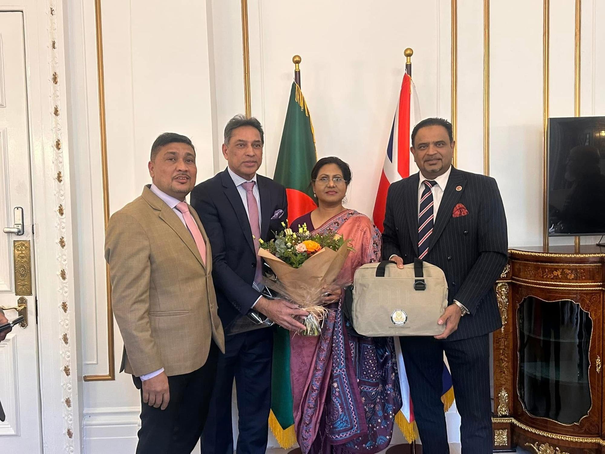 Bangladesh Caterers Association meets UK's new High Commissioner
