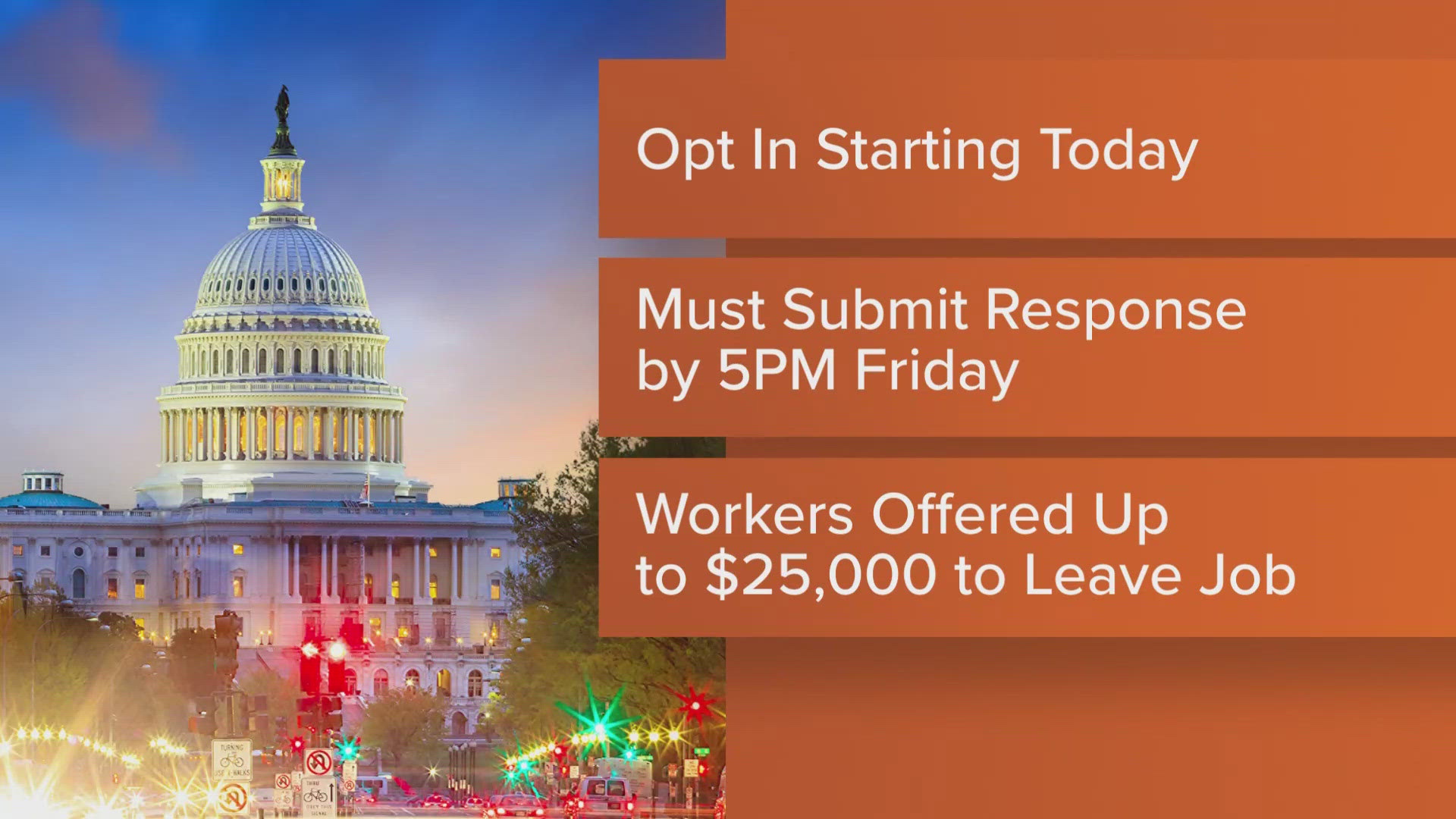 Federal health workers offered buyouts