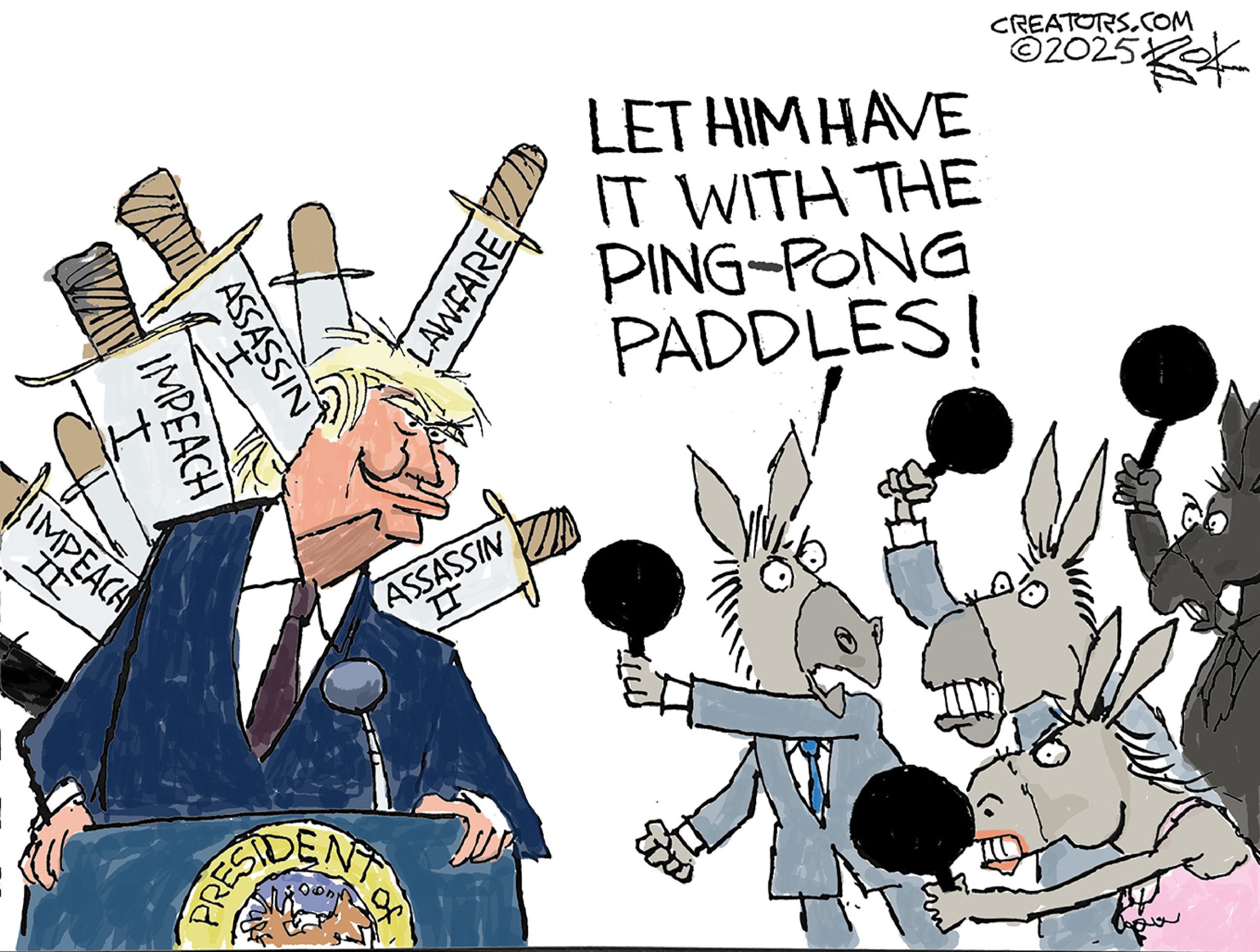 The Latest Syndicated Political Cartoons