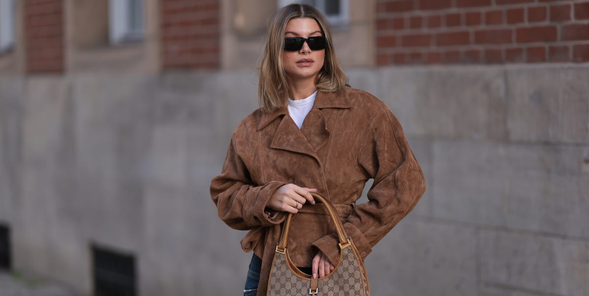 It's all about the suede jacket this spring – these are the coolest ...