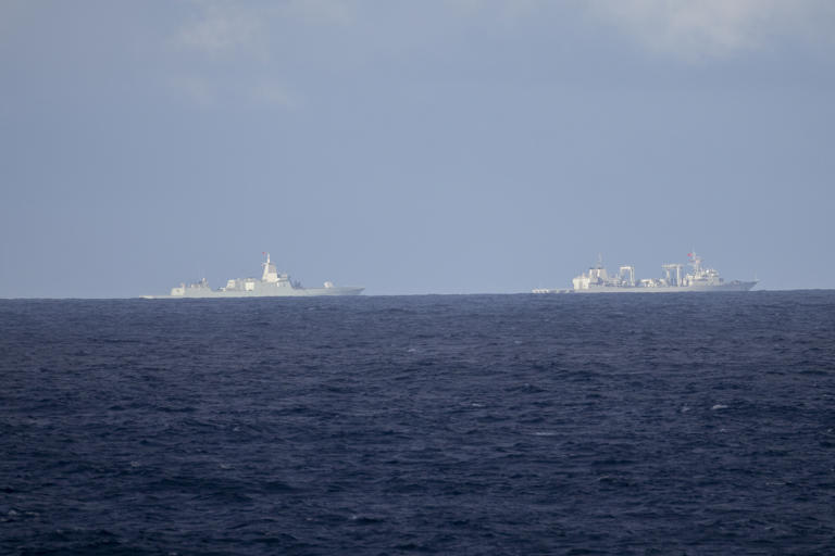 Map Shows Chinese Navy Encircling US Ally in New Show of Force