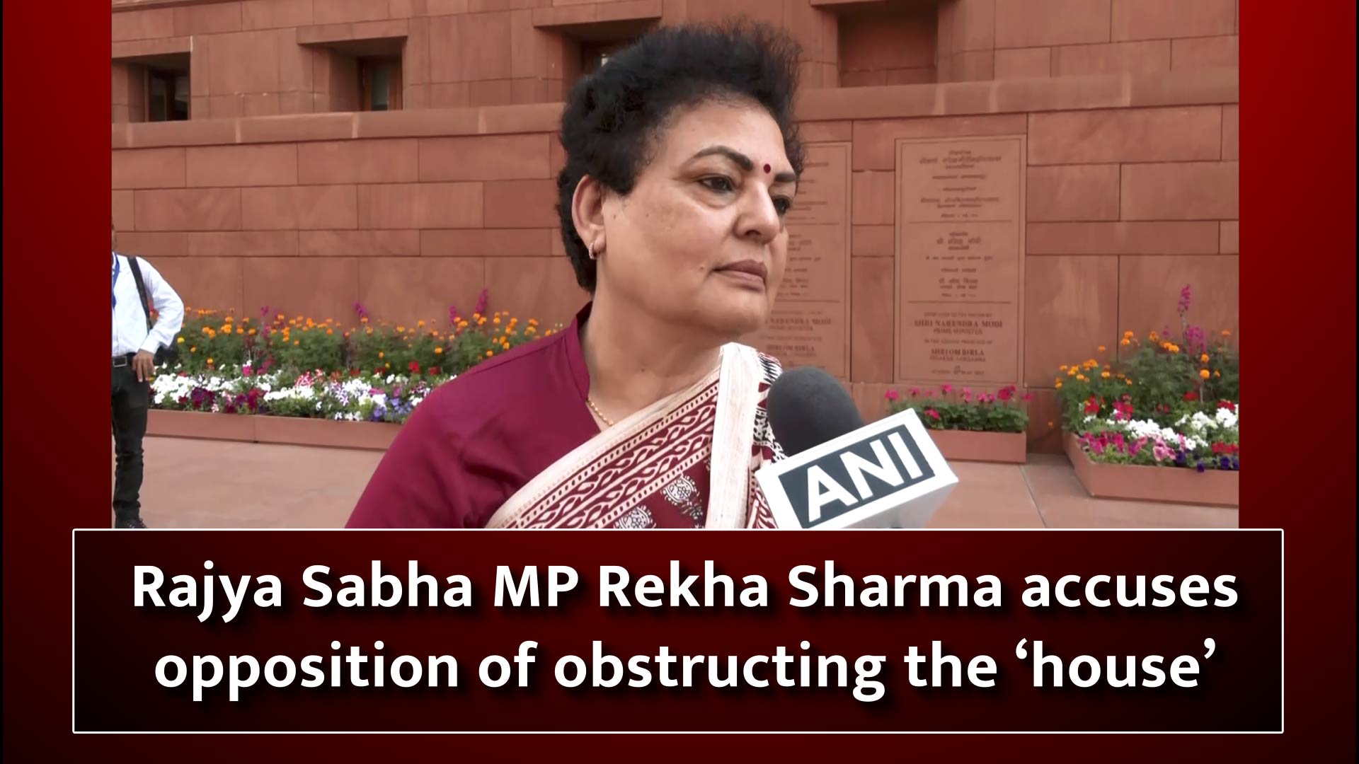 Rajya Sabha MP Rekha Sharma accuses opposition of obstructing the ‘house’