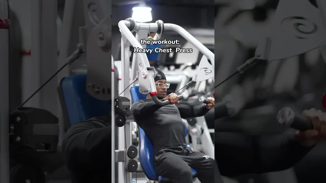 Heavy Chest Workout Routine: Incline Press, Chest Press & Seated Flys