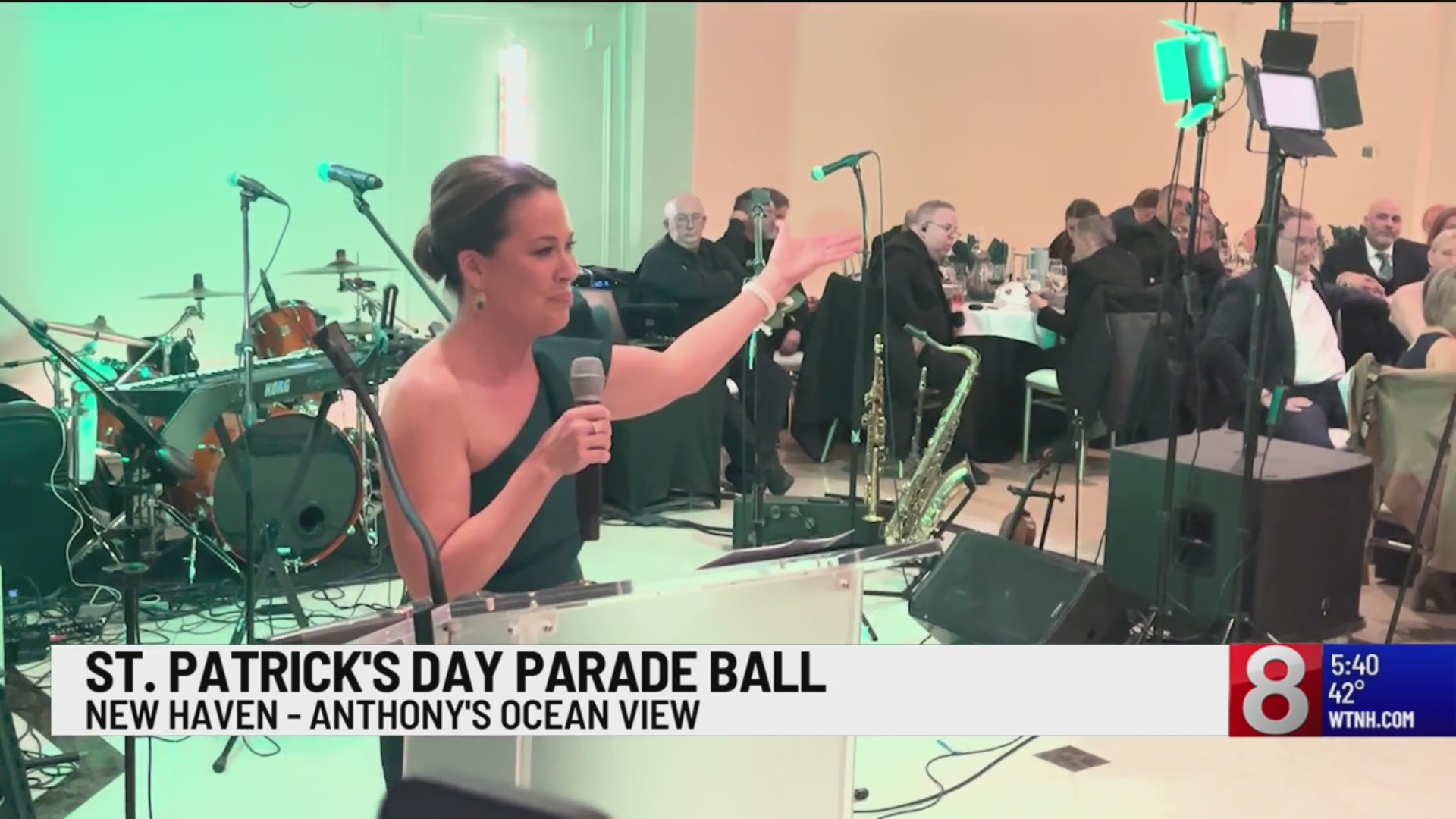 News 8’s Sarah Cody honored by St. Patrick’s Day Parade committee