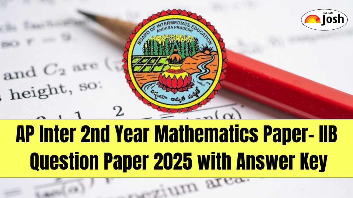 AP Inter 2nd Year Mathematics Paper- IIB Question Paper 2025 with ...