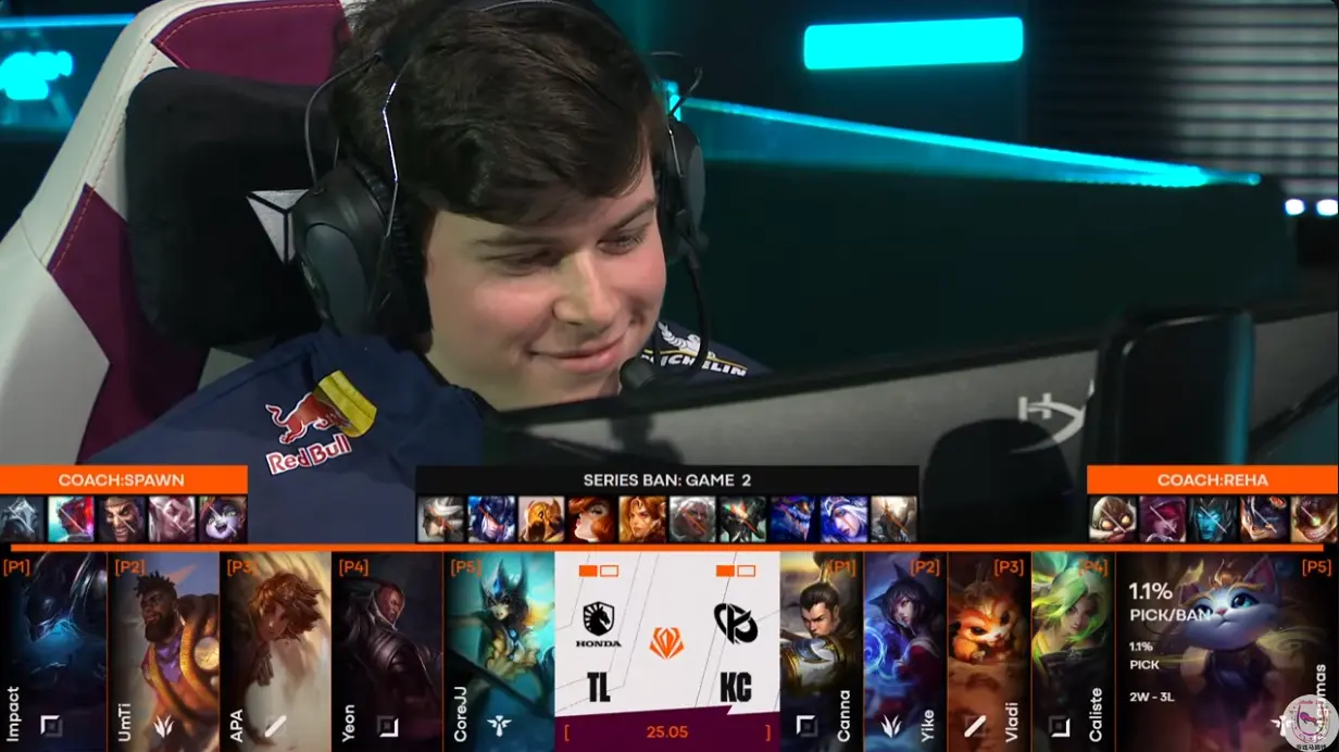 LOL：TL击败KC拿下首胜！G2很菜但踢打野也是有原因的