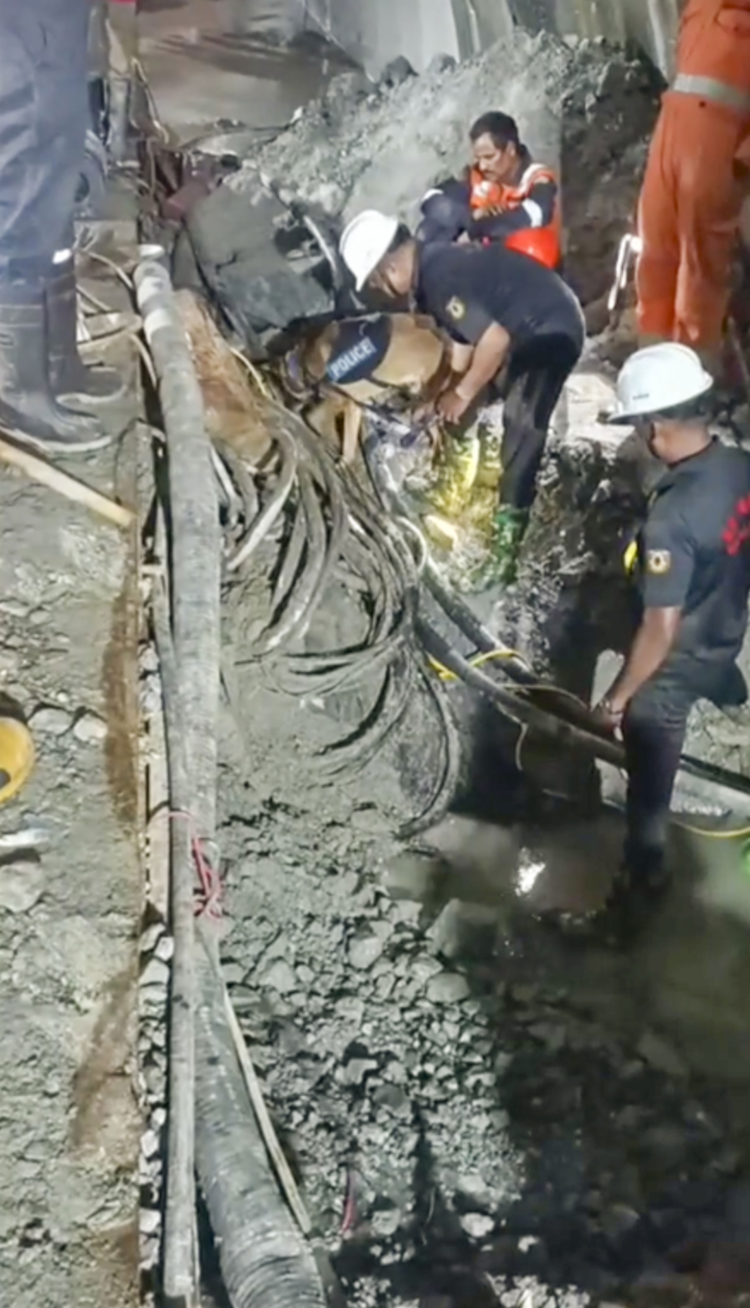 Telangana tunnel collapse: Robots join search operation